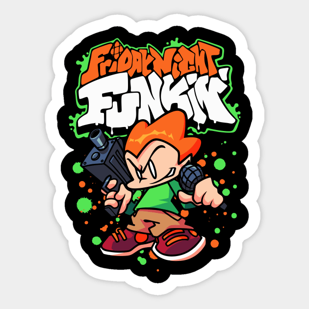 Friday Night Funkin Pico - Friday Night Funkin - Sticker | TeePublic
